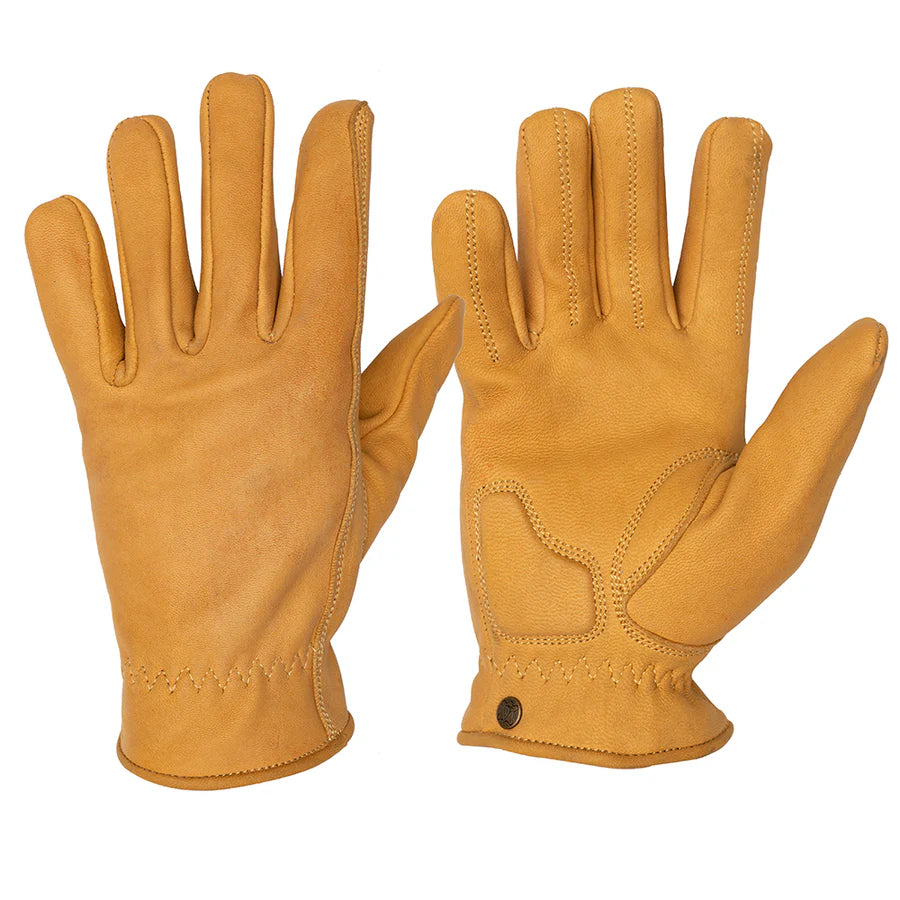 Goldtop - Deerskin Roper Gloves - Short-Length – Machinehead Moto