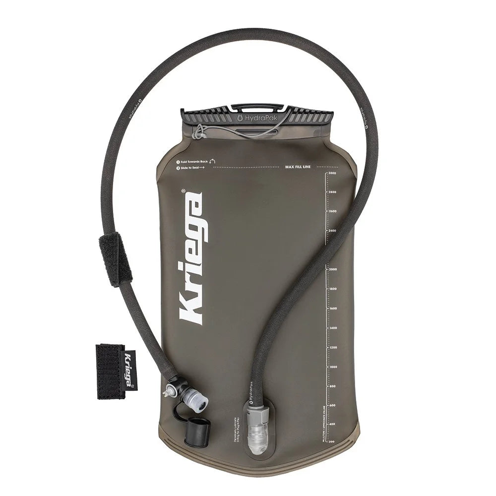 Kriega Hydrapak Reservoir 3L | Elite HD Motorcycle Hydration Pack ...